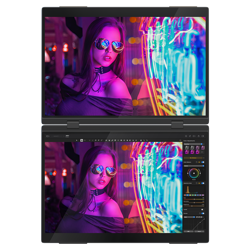 18 Inch 2.5K Dual Monitor 120Hz with Touch Pen – UPERFECT Delta